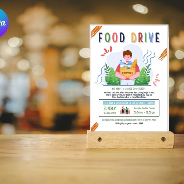 Feeding Homeless Flyer - Etsy