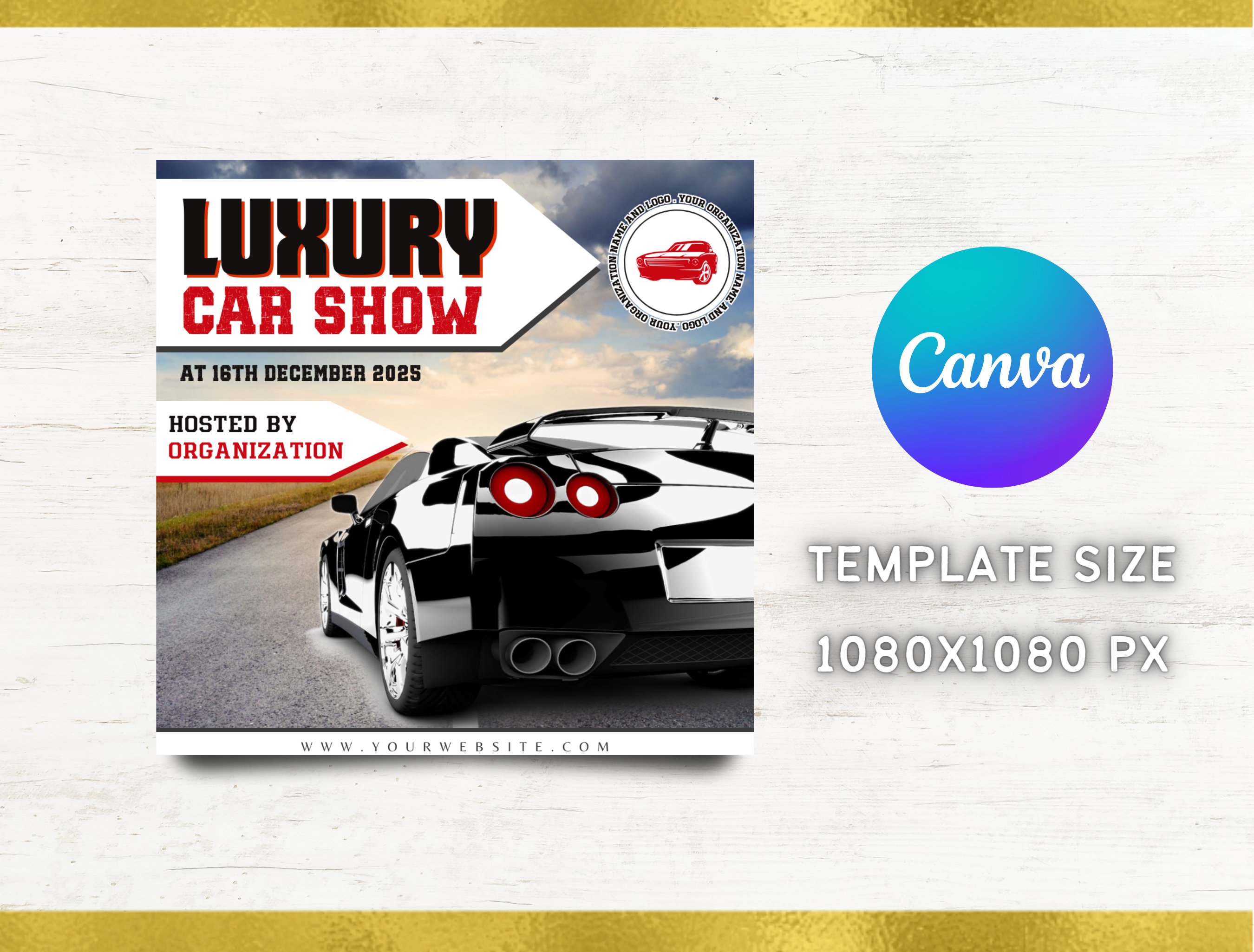 Car Show Flyer Template Diy Car Show Flyer Editable Flyer - Etsy