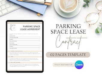Parking Space Lease Agreement Template, Parking Spot Rental Agreement ...