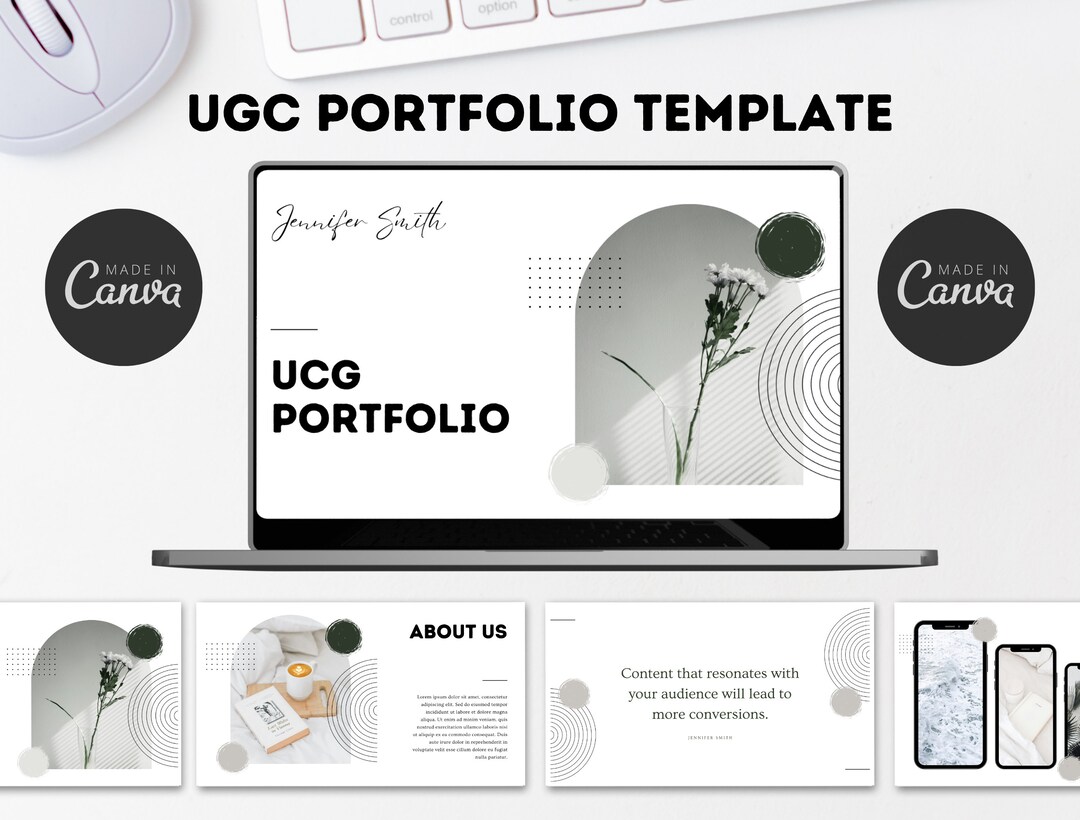 Ugc Portfolio, Ugc Template, Ugc Media Kit, Ugc Portfolio Template, Ugc ...