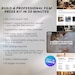 10 Page Film Press Kit Canva Template Film Media Kit Movie Press Kit ...
