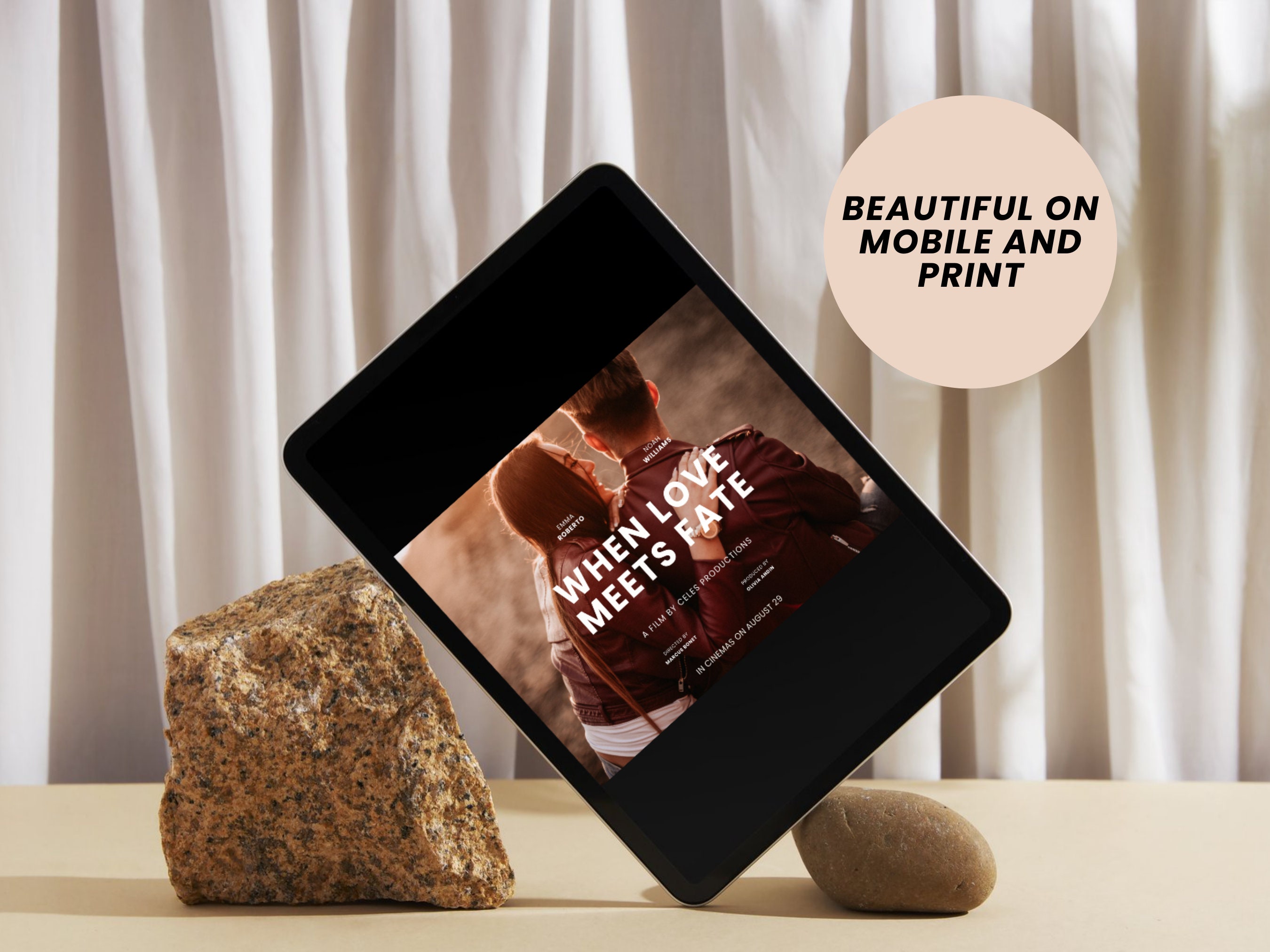 10 Page Film Press Kit Canva Template Film Media Kit Movie Press Kit ...