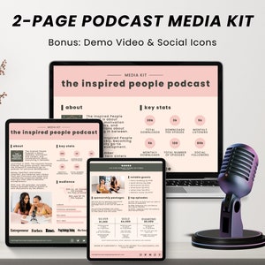 8 Page Music Electronic Press Kit, Artist Media Kit, EPK for Musicians ...