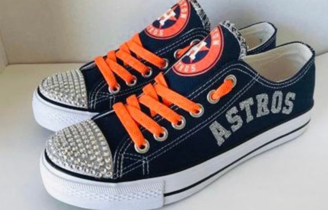Houston Astros Bling Womens Tennis Shoes - Etsy
