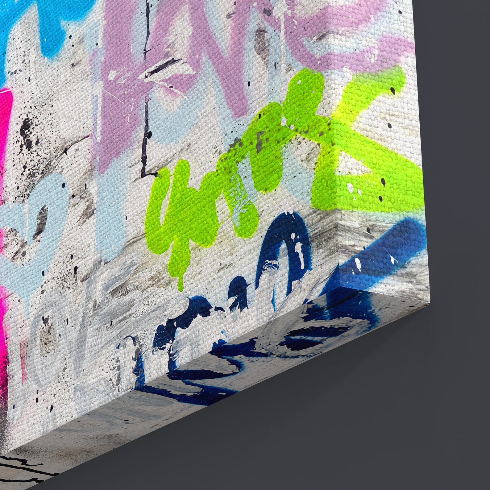 Strive for Peace Painting | Banksy Style Wall Art | Original Painting ...