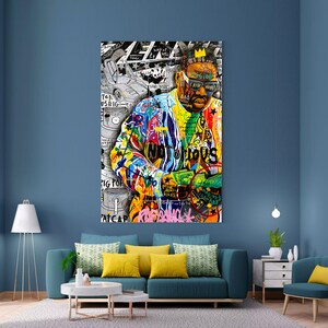 Notorious Painting | Banksy Style Wall Art | Original Painting | 100% ...