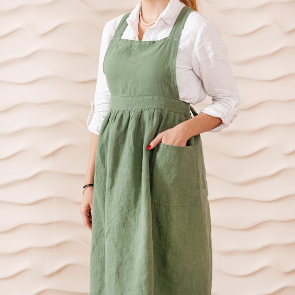 Pinafore Apron - Etsy