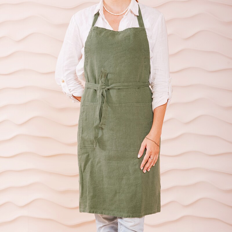 Linen Apron - Etsy