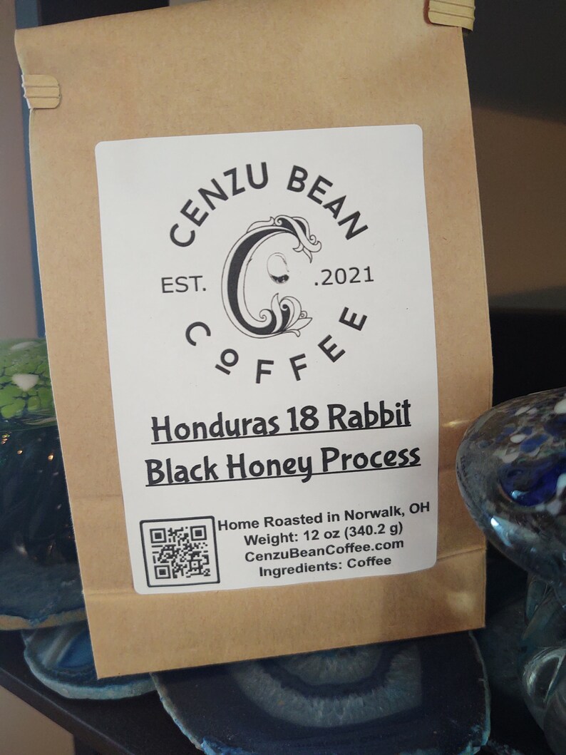 Honduras 18 Rabbit Black Honey Process - Etsy