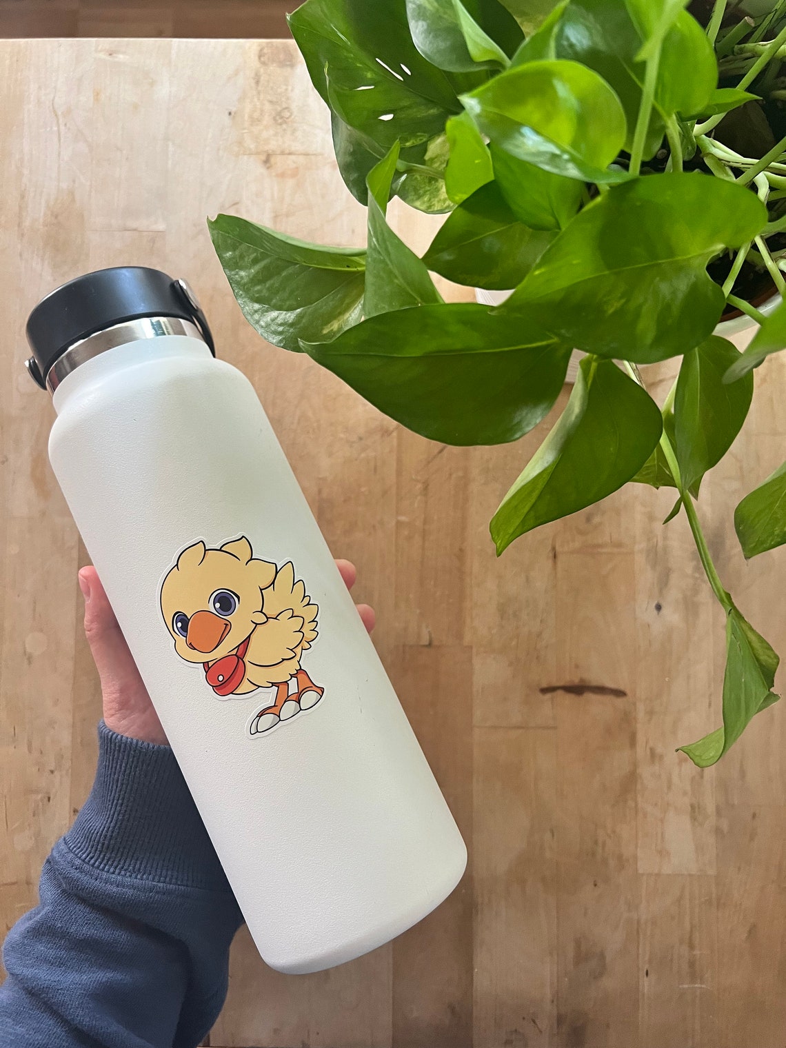 Chibi Chocobo Sticker: Final Fantasy 7 Game Anime, Glossy Vinyl - Etsy
