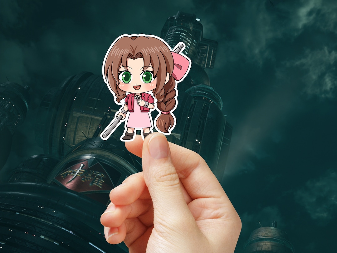 Chibi Aerith - Etsy