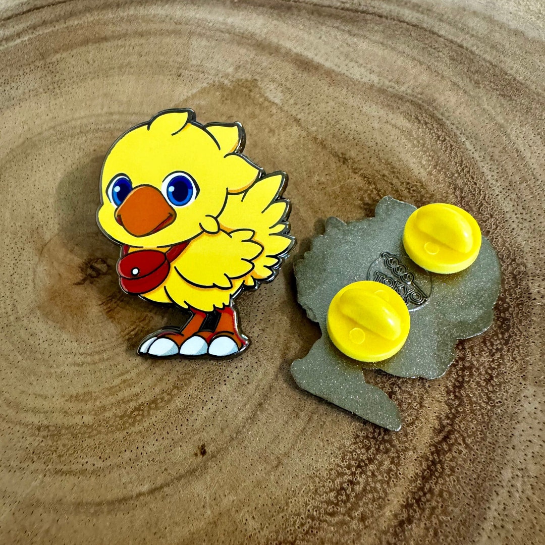 CHIBI CHOCOBO ENAMEL Pin 1.4 Inch - Etsy