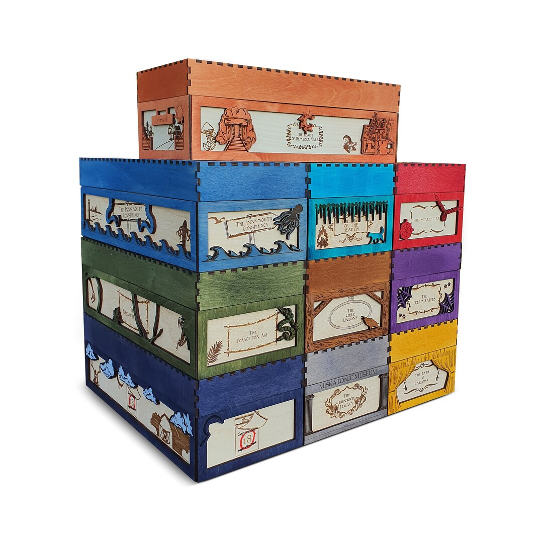 Arkham Horror LCG Return All Collector's Box 10 Boxes - Etsy