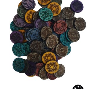 Arkham Horror LCG - Set of Wooden Chaos Tokens, 72pcs - Etsy