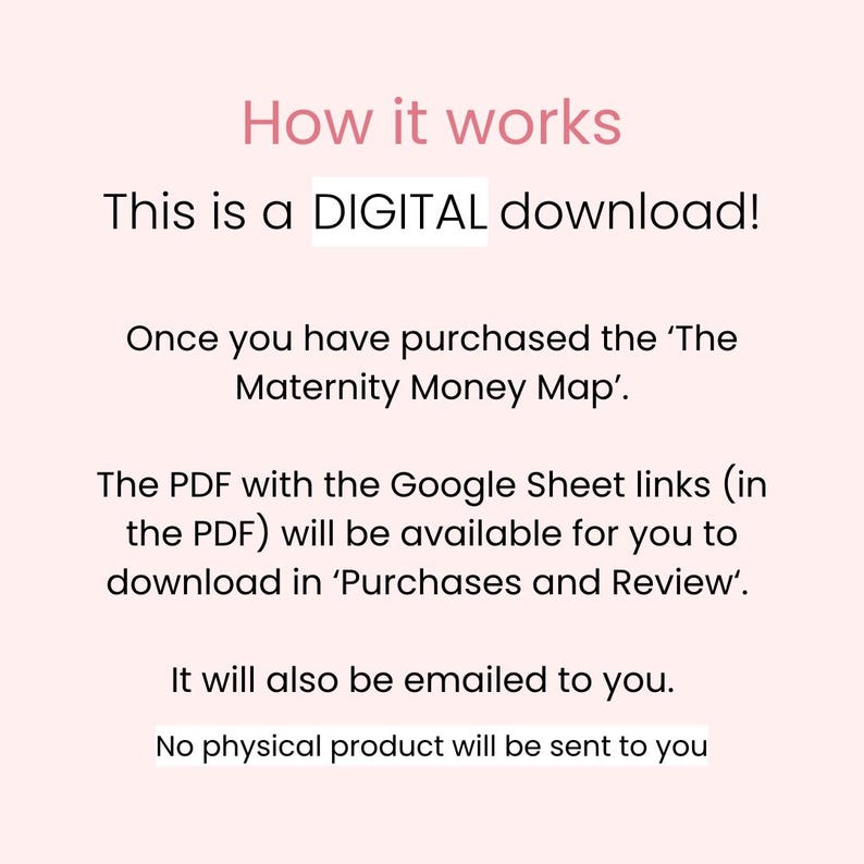 The Maternity Money Map: Digital Financial Guide for Maternity Leave ...