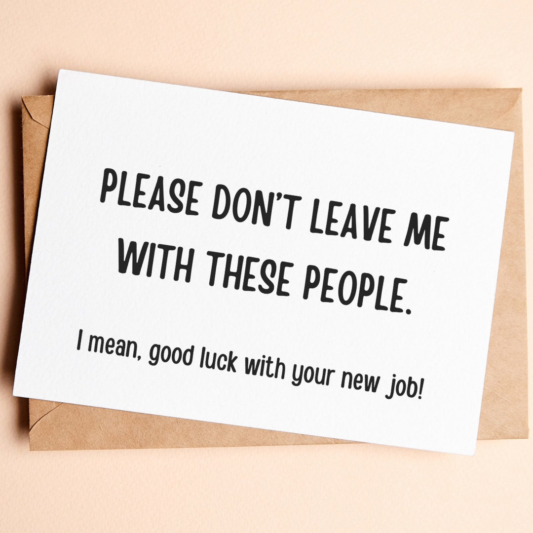 Coworker Leaving Card, Going Away Gift for Coworker, Going Away Card ...