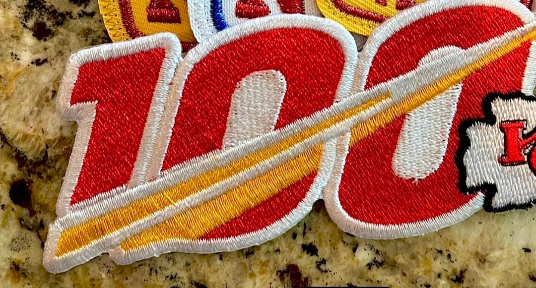 Football Patch Iron on Ready ANY TEAM 100th Anniversary Patch Pick Your ...