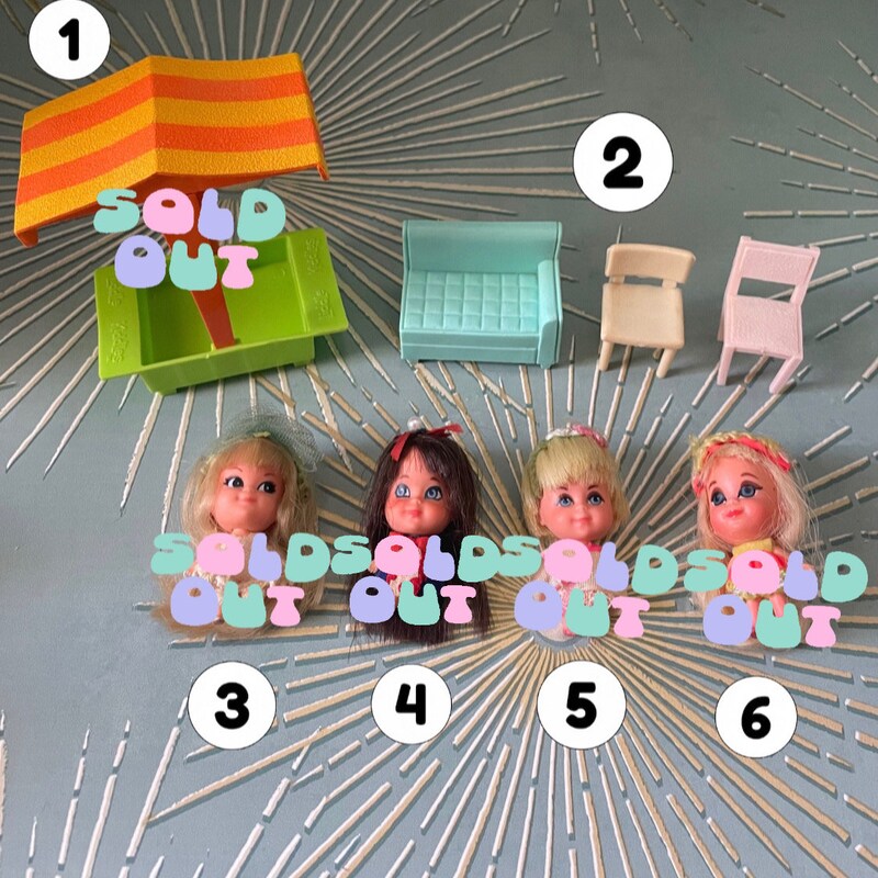 1960s Dolls Little Kiddles - Etsy