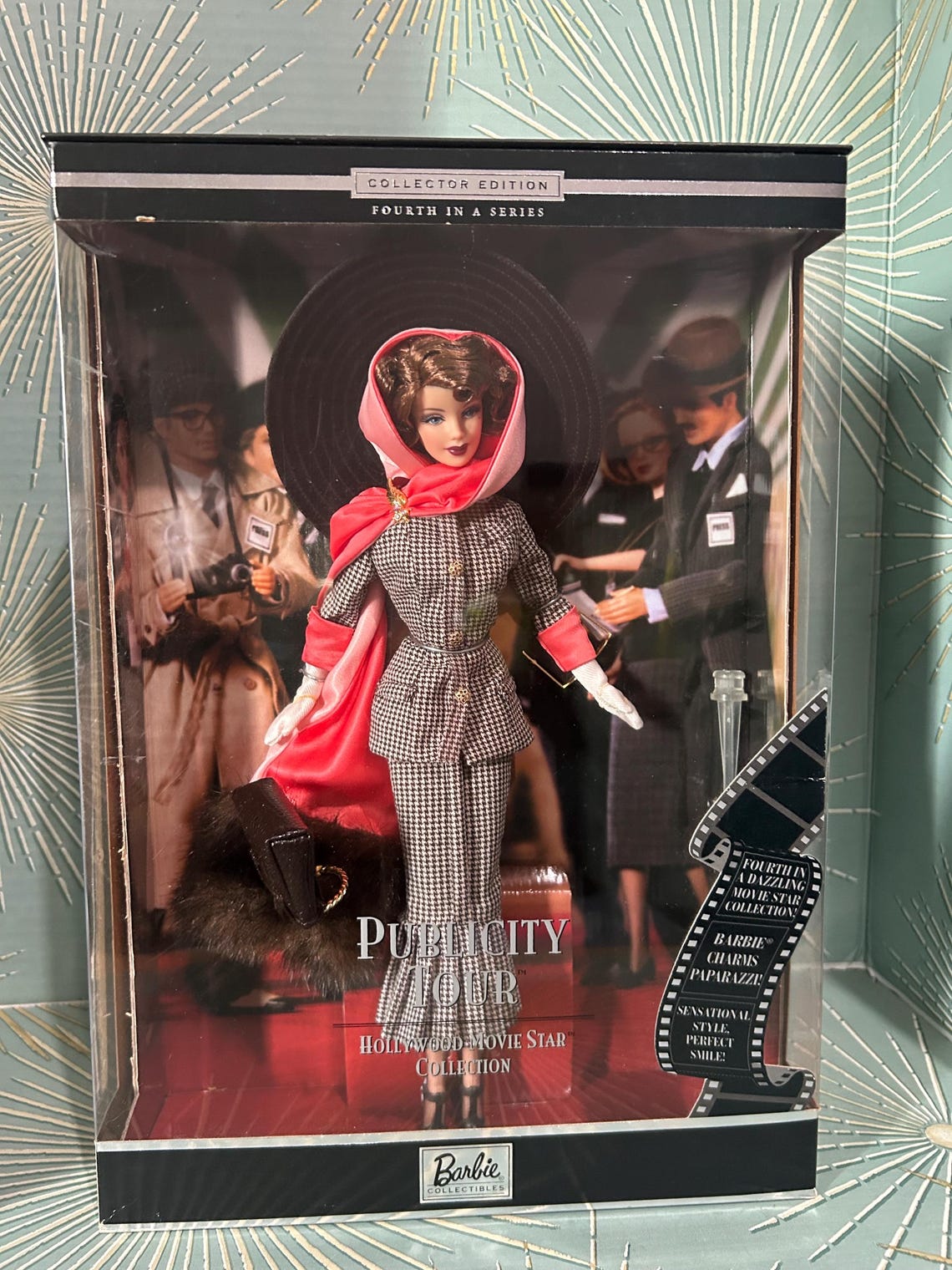 Vintage 2000 Hollywood Movie Star Collection Publicity Tour Barbie Doll ...