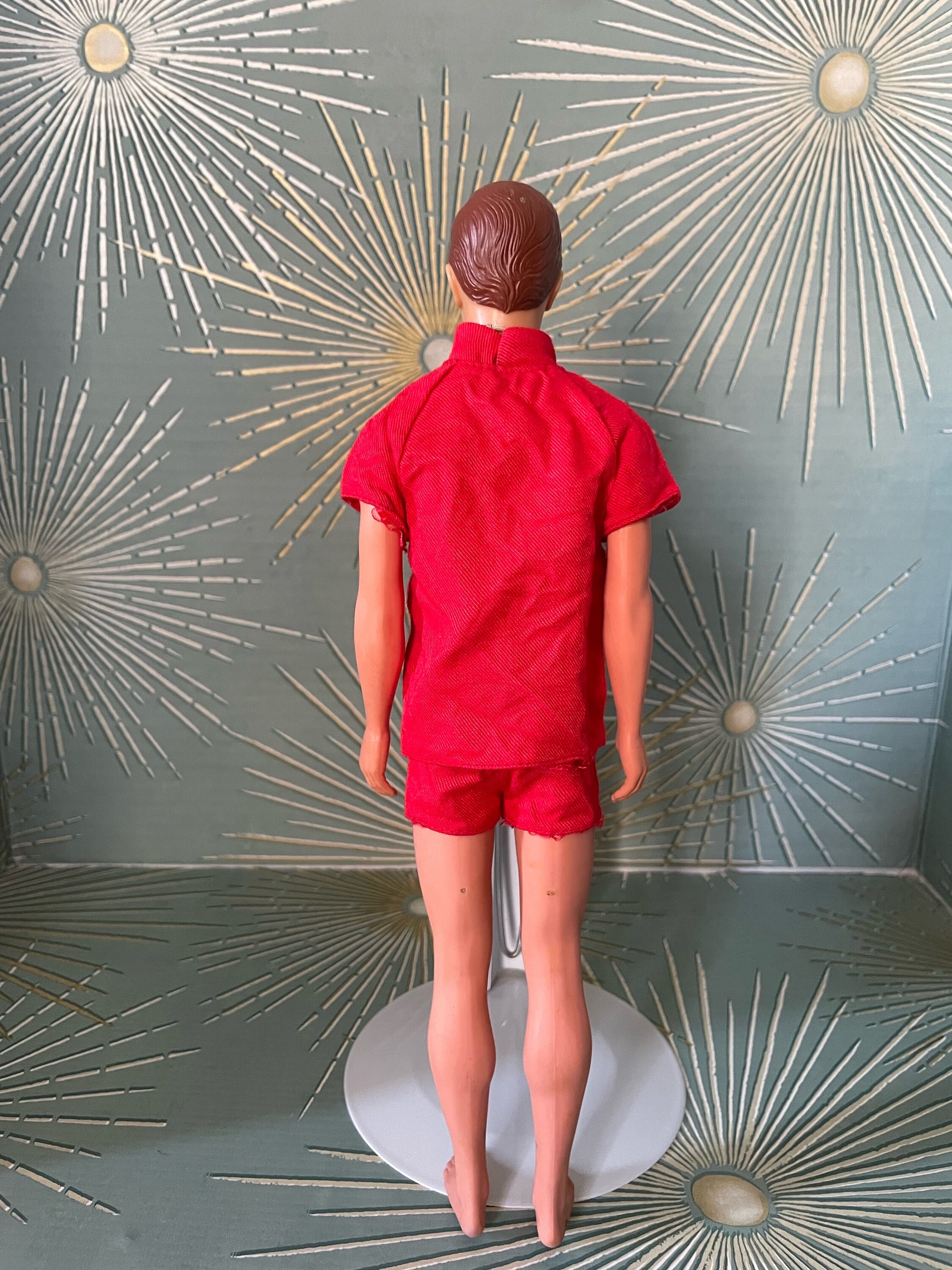 Vintage 1969 Talking Ken Doll 1111 by Mattel Mod Era Original Red ...