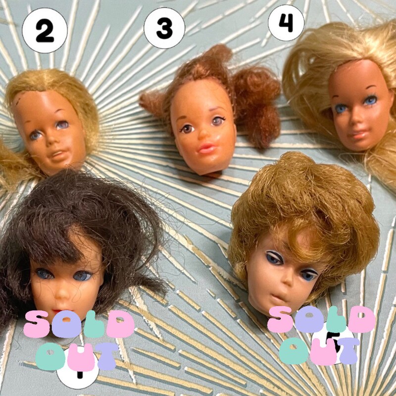 Barbie Doll Heads - Etsy