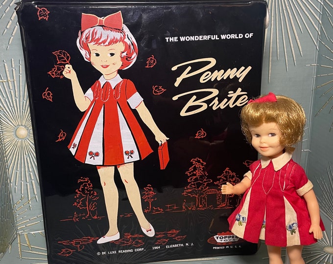 Vintage 1964 the Wonderful World of Penny Brite Doll Original Vinyl ...