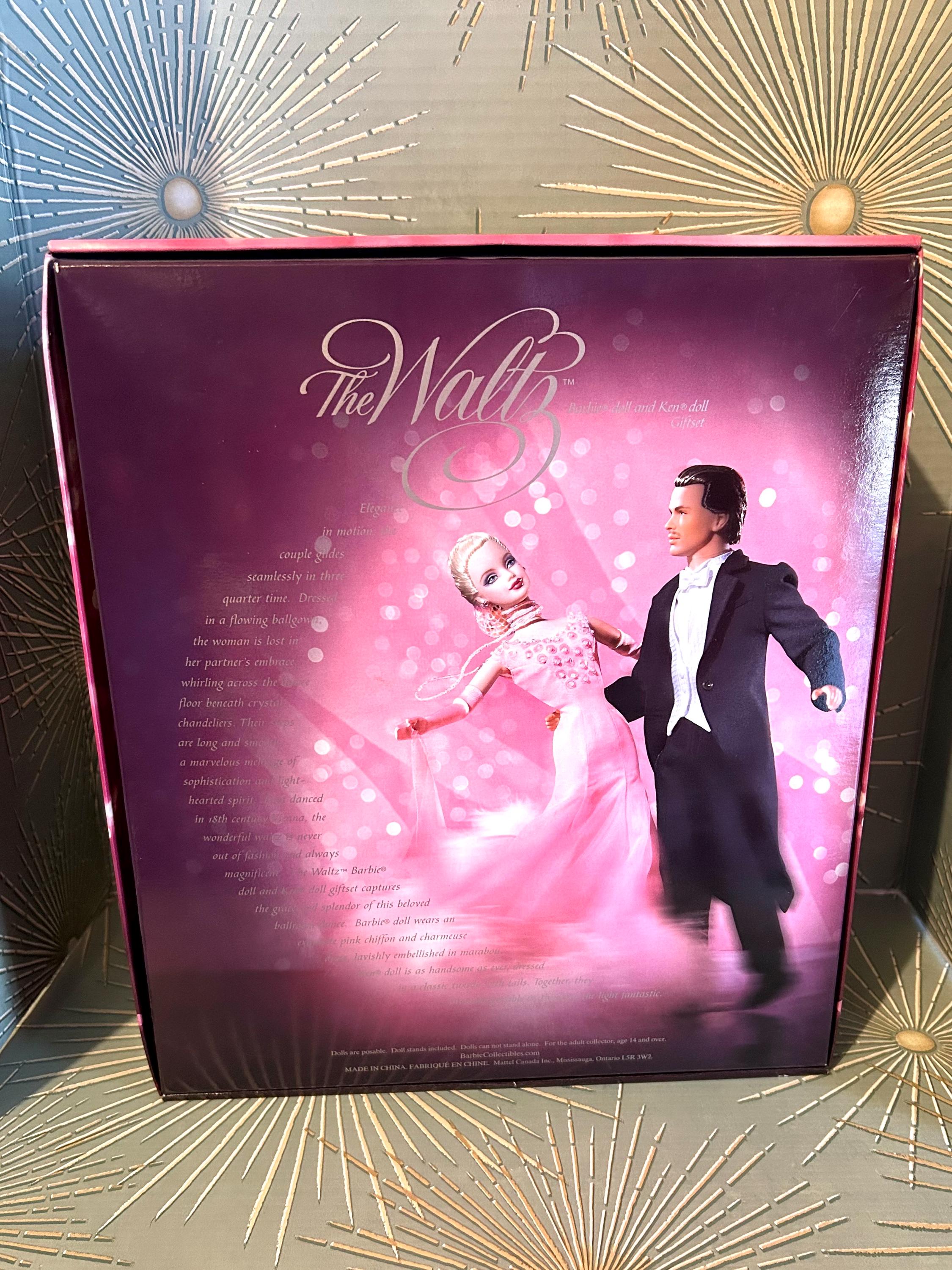 Vintage 2003 the Waltz Barbie and Ken Doll Limited Edition Barbie ...