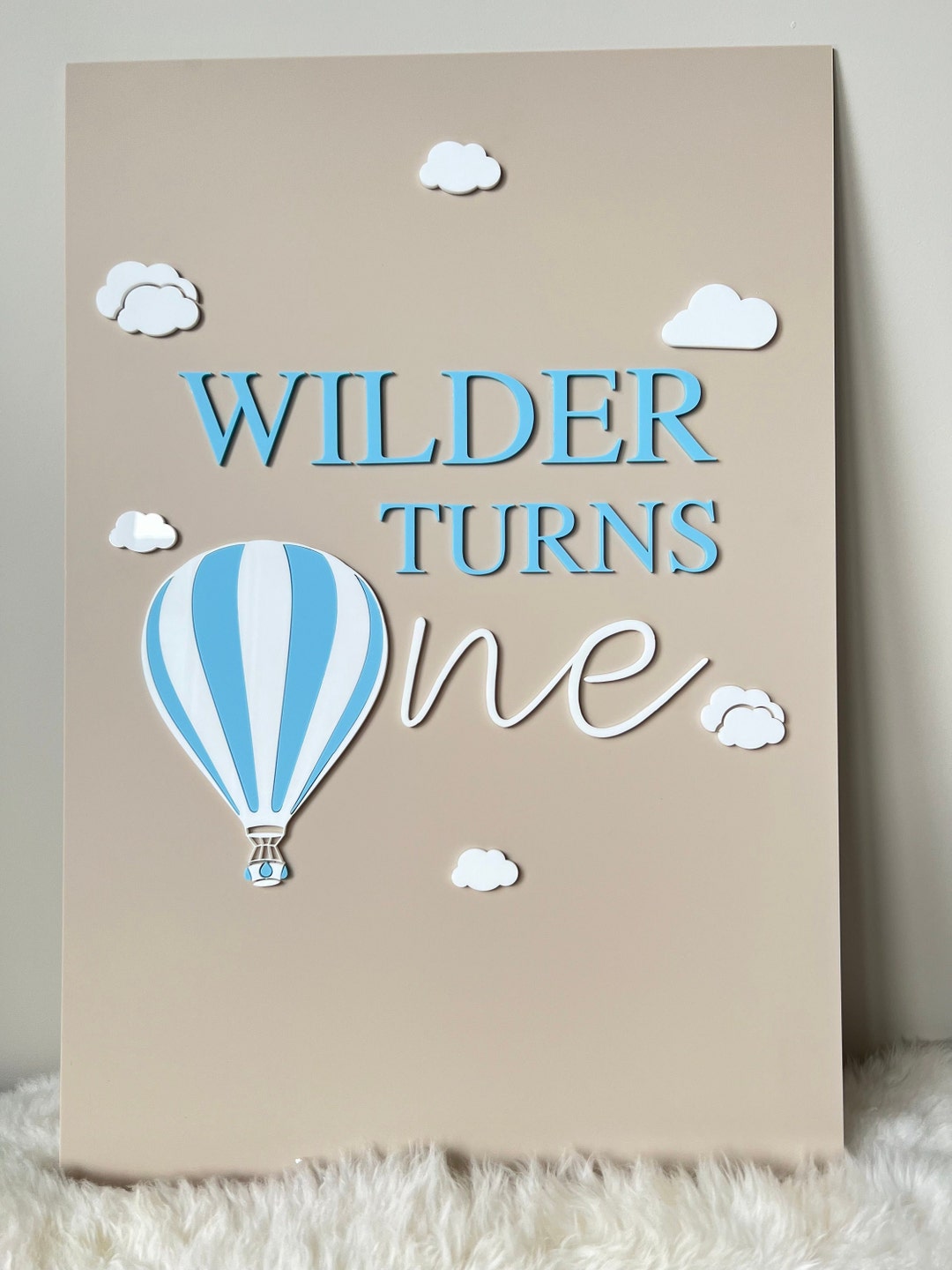 Custom 3D Acrylic Sign, Birthday Signs, Party Decoration, Party Decor ...