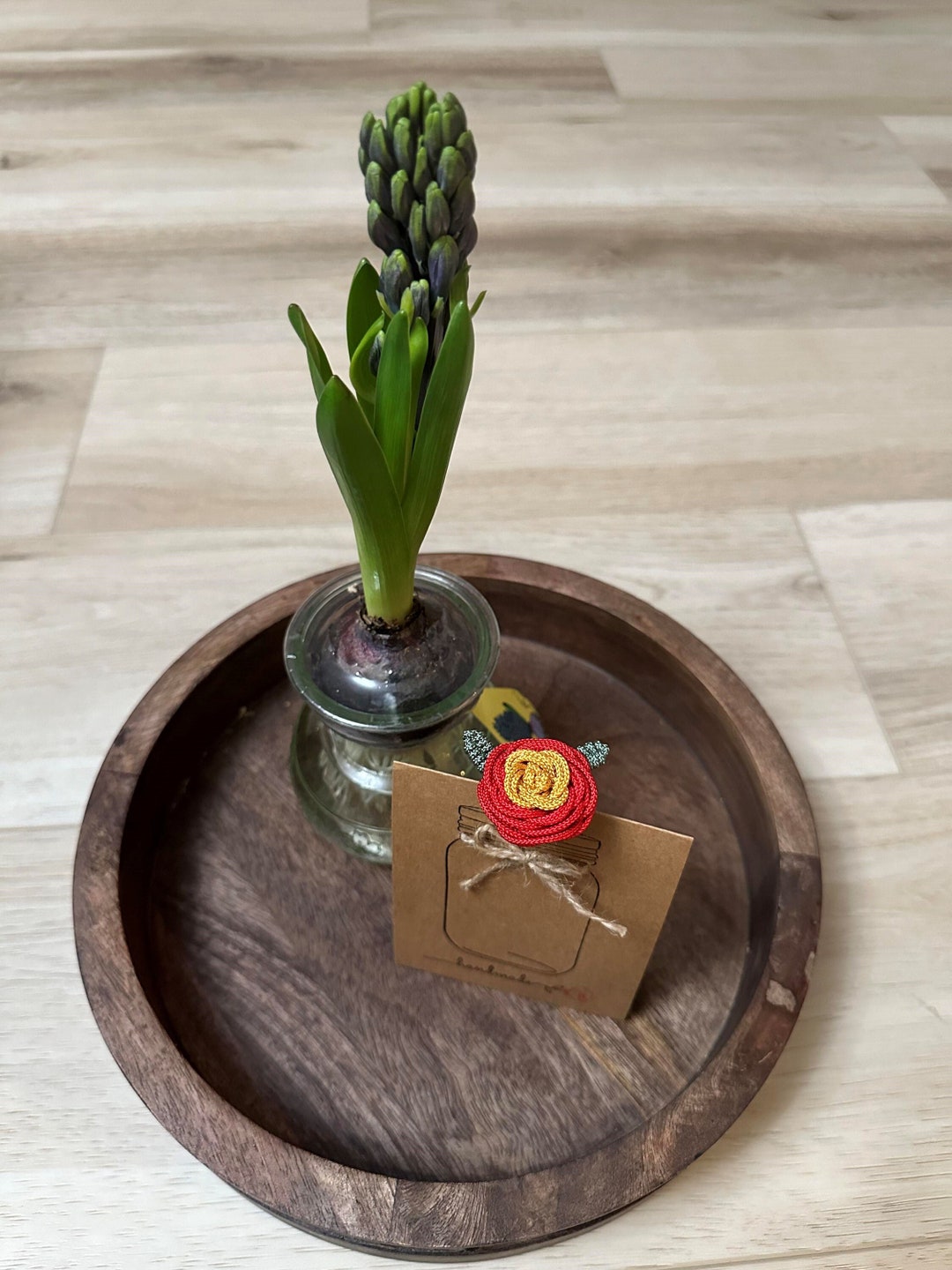 Camellia Flower Knots in a Paper Holder - Etsy