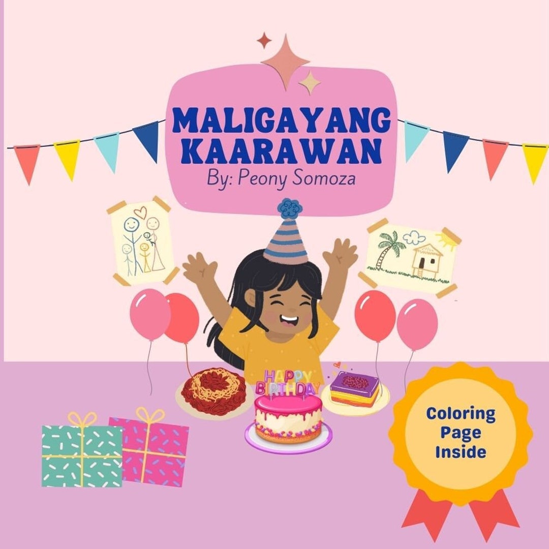 Happy Birthday Book Maligayang Kaarawan Coloring Book Libro Tagalog ... Happy Birthday Book Maligayang Kaarawan Coloring Book Libro Tagalog ...