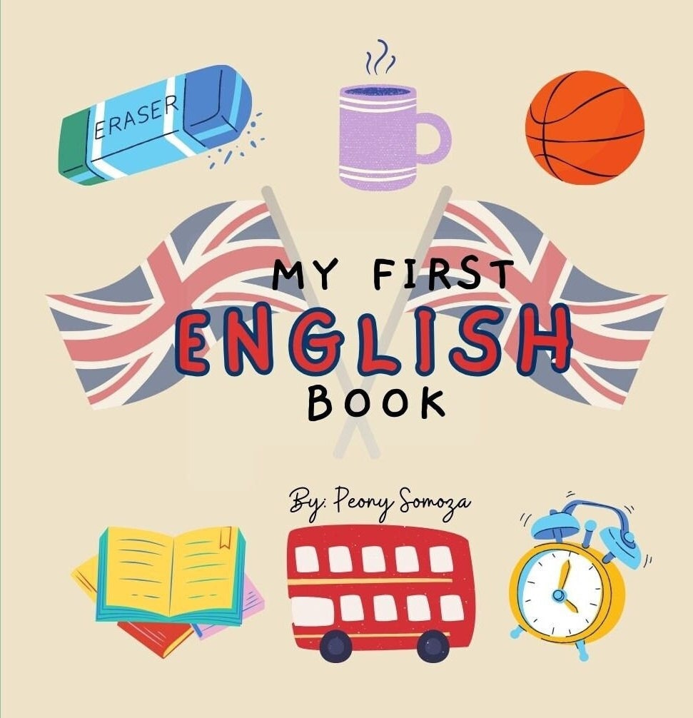 My First English Book: Children Book Ideas Learning English for Kids ...