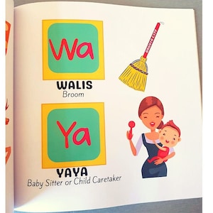 ABAKADA First Tagalog Book Filipino Children Book Filipino-english Kids ...