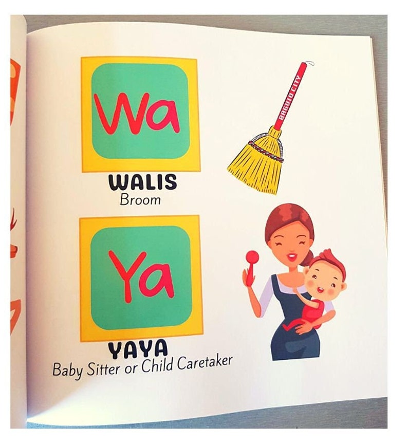 ABAKADA First Tagalog Book Filipino Children Book Filipino-english Kids ...