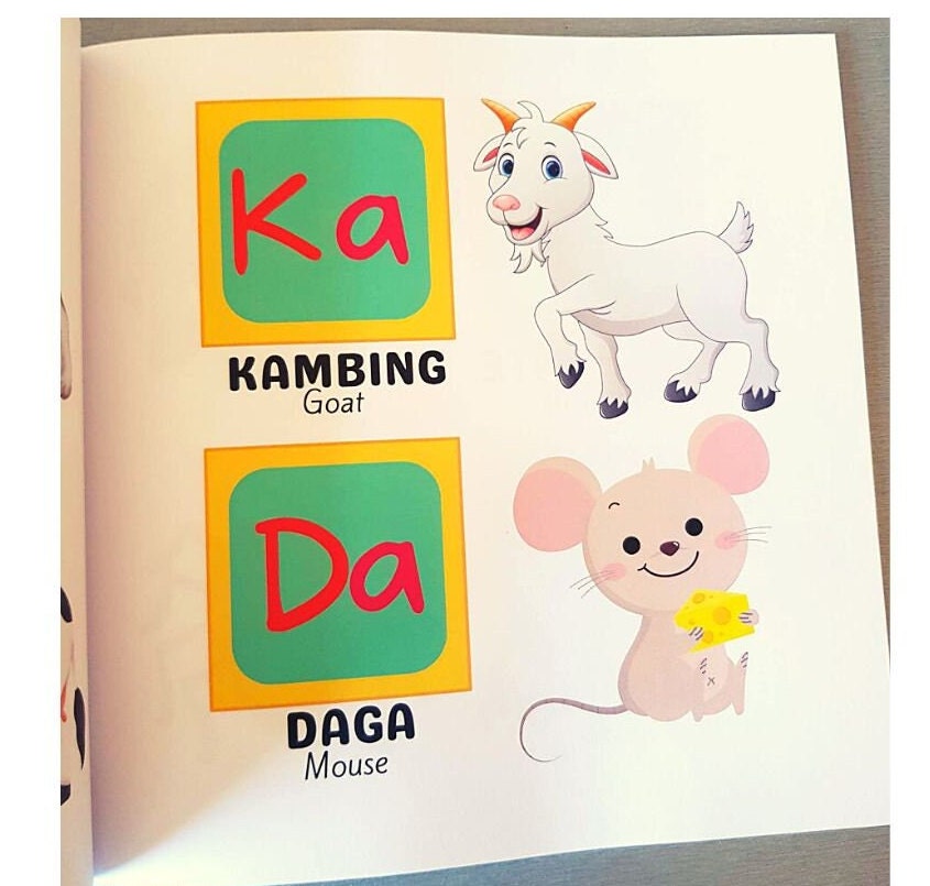 ABAKADA First Tagalog Book Filipino Children Book - Etsy Australia