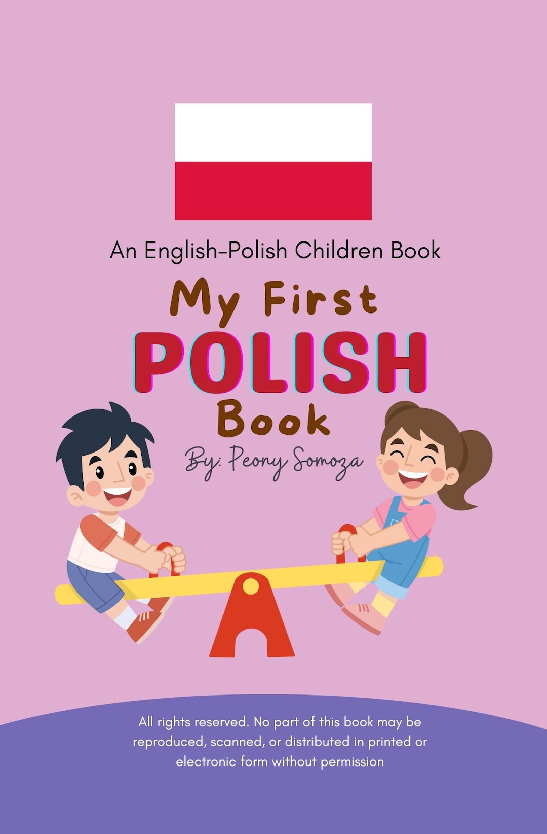English-polish Book for Children Moja Pierwsza Książka Dla Dzieci Po ...
