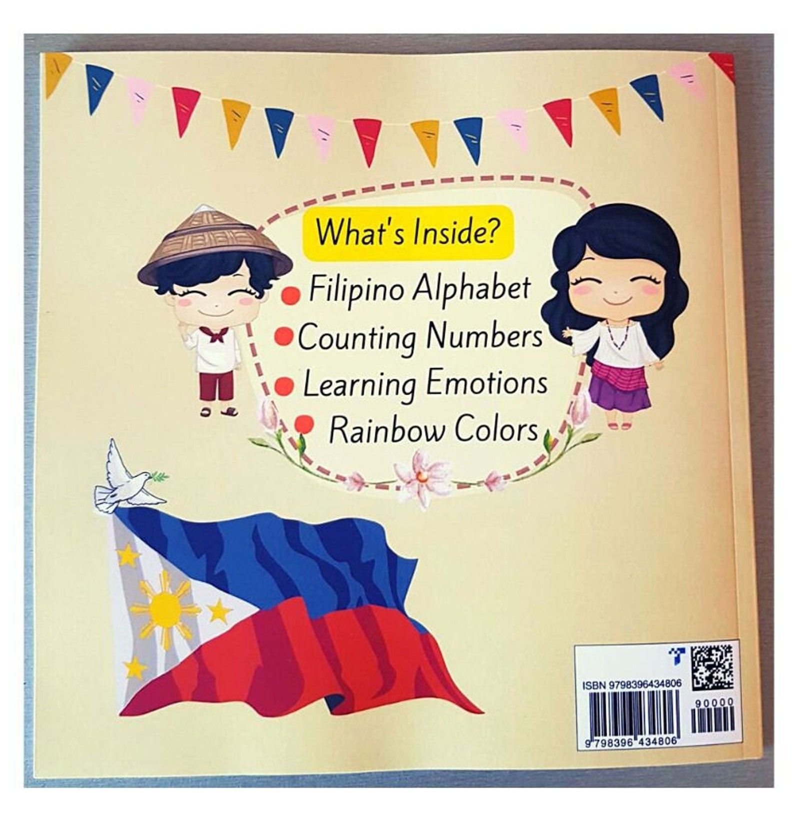 ABAKADA First Tagalog Book Filipino Children Book Filipino-english Kids ...