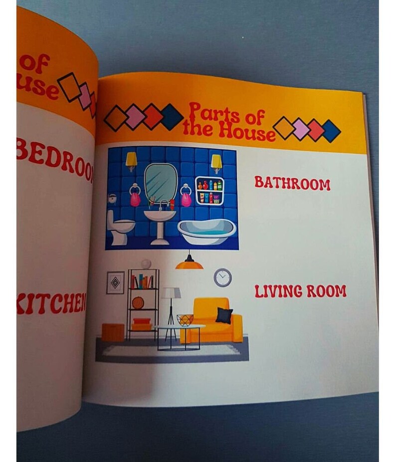 My First English Book: Children Book Ideas Learning English for Kids ...