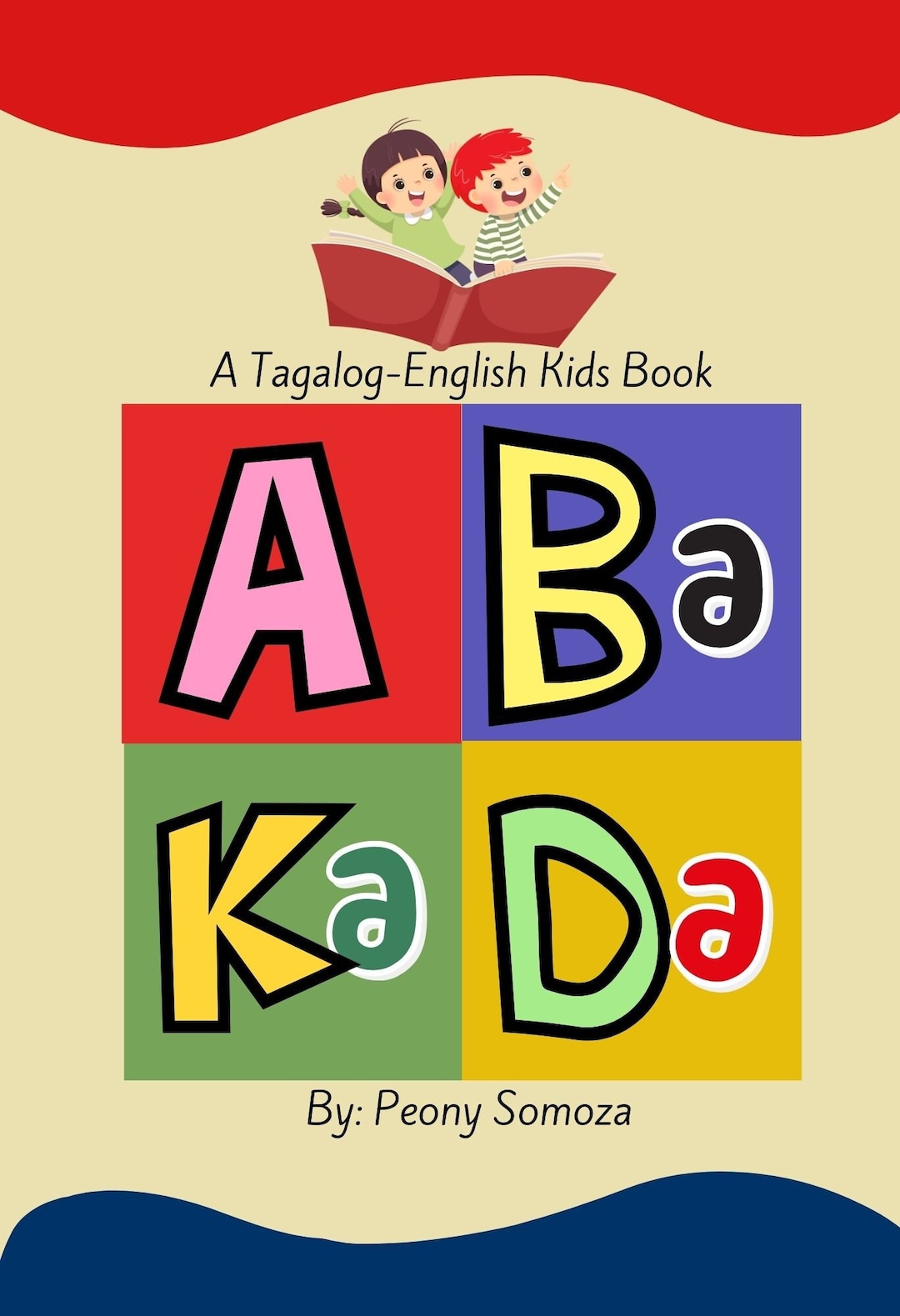 ABAKADA First Tagalog Book Filipino Children Book Filipino-english Kids ...