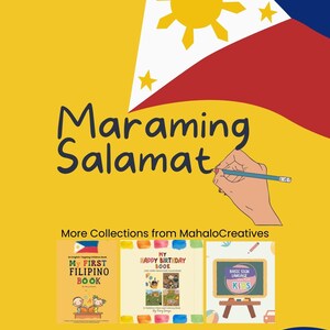 ABAKADA First Tagalog Book Filipino Children Book Filipino-english Kids ...
