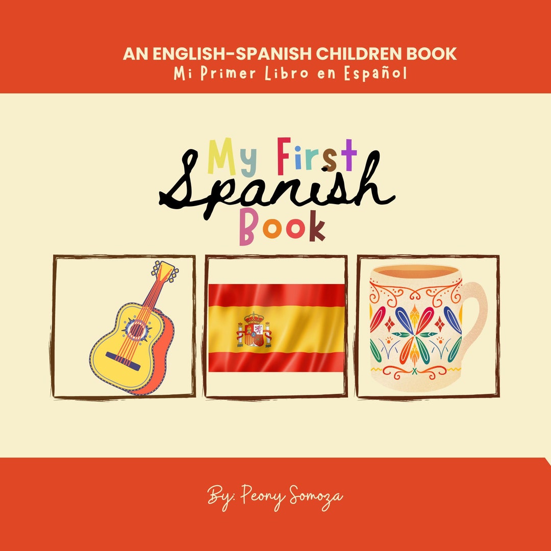 Spanish English Children Book Learning Spanish My First Book Gift Ideas ...