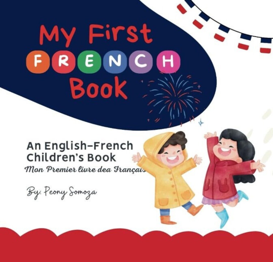 My First French Book Children Book Learning English-french Words ...