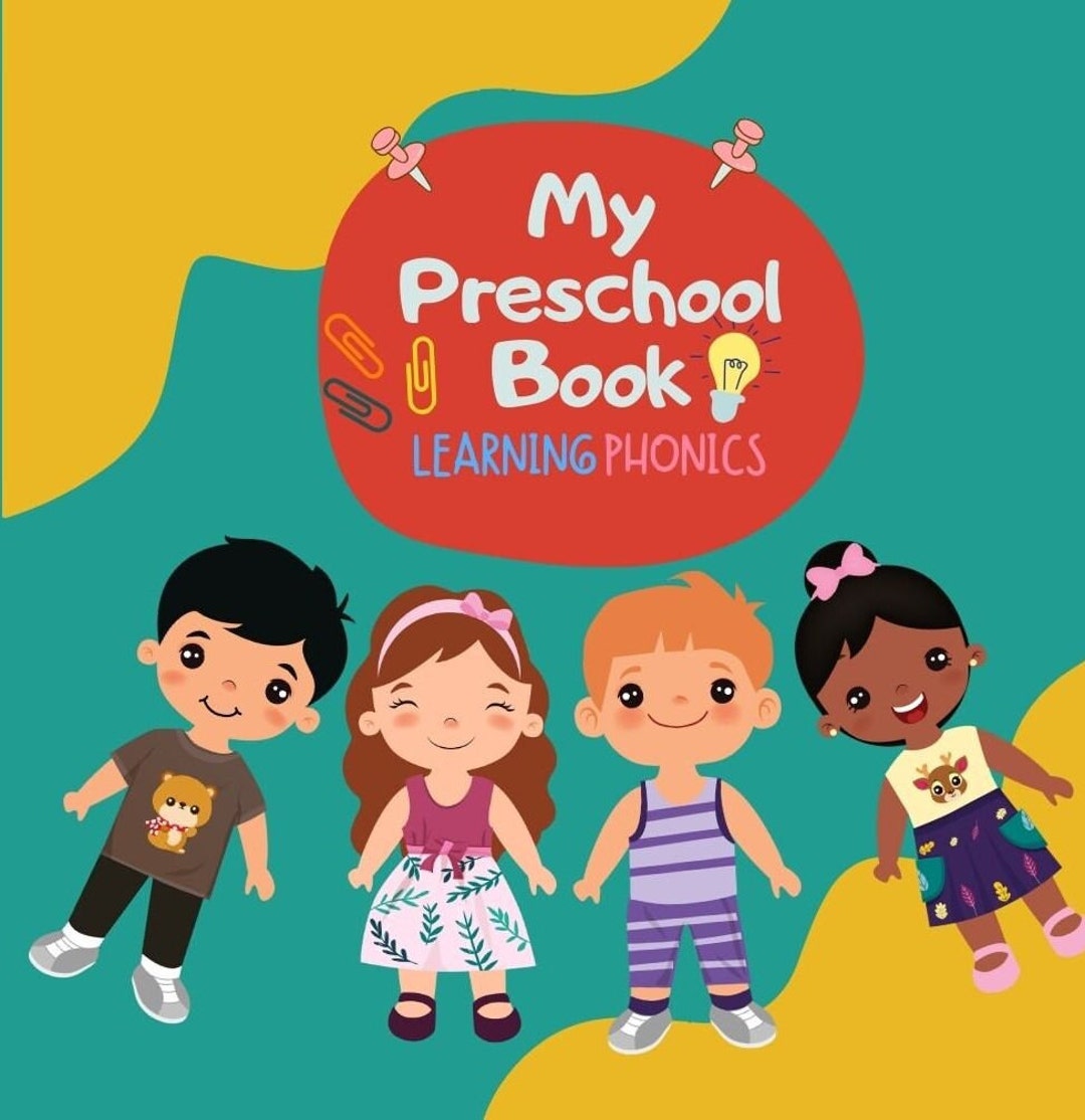 My Preschool Book Learning Phonics Book for Toddlers Preschoolers ...