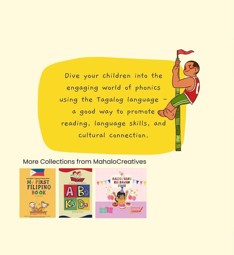 My First Tagalog Book Bilingual Filipino Kids Learning Filipino Culture ...