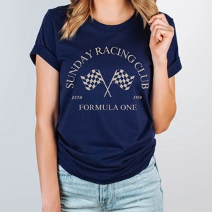 Sunday Racing Club Unisex Tee Formula One Merch Aesthetic F1 - Etsy