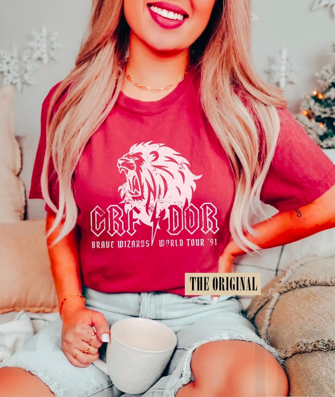 Red House Shirt Comfort Colors® Vintage Band Tee Brave Wizard Granger ...