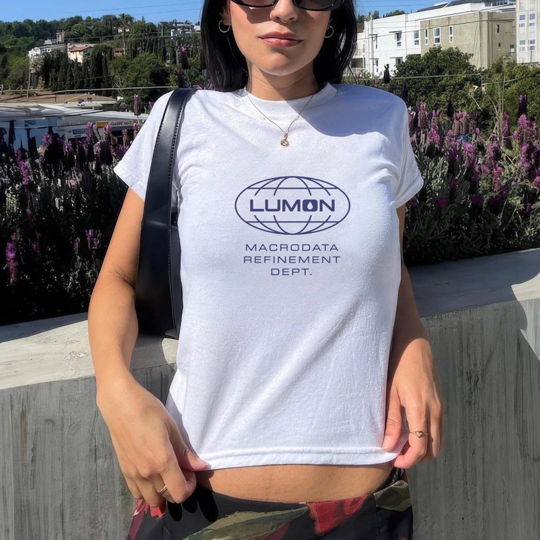 Lumon Severance Womens Shirt,severance Lumon Baby Tee, Lumon Macrodata Refinement Graphic Tee ...