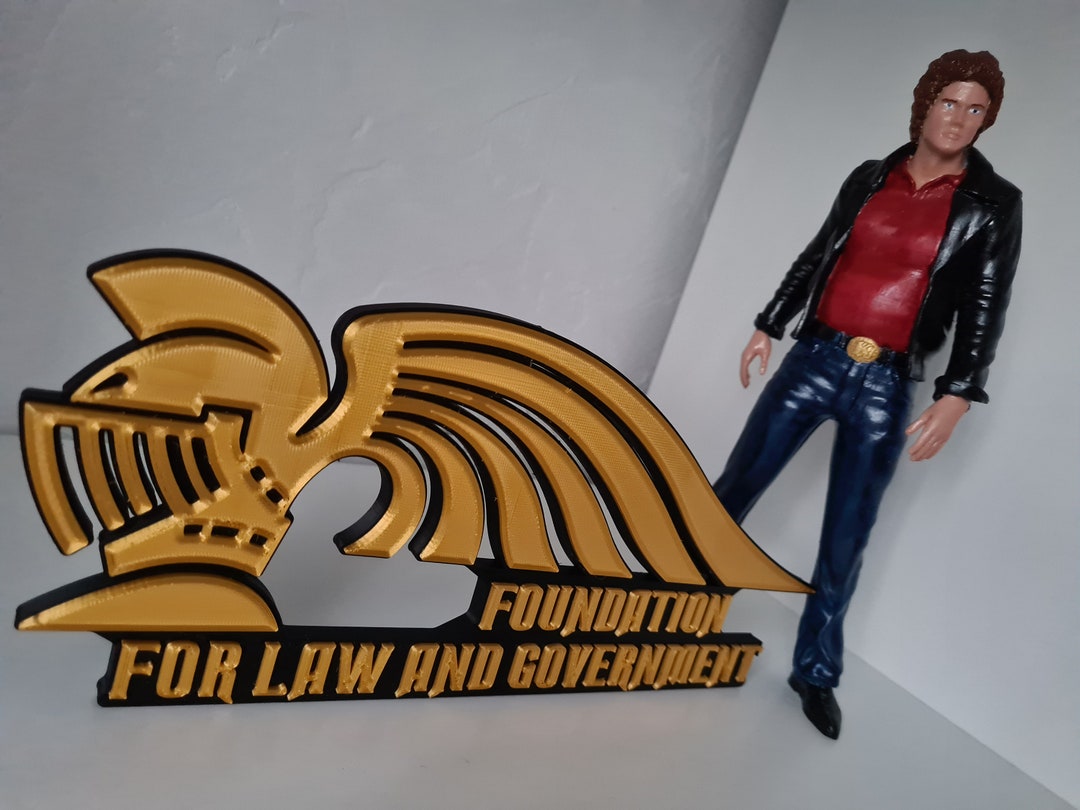 Knight Rider KITT FLAG Standee Foundation for Law and Governmet - Etsy