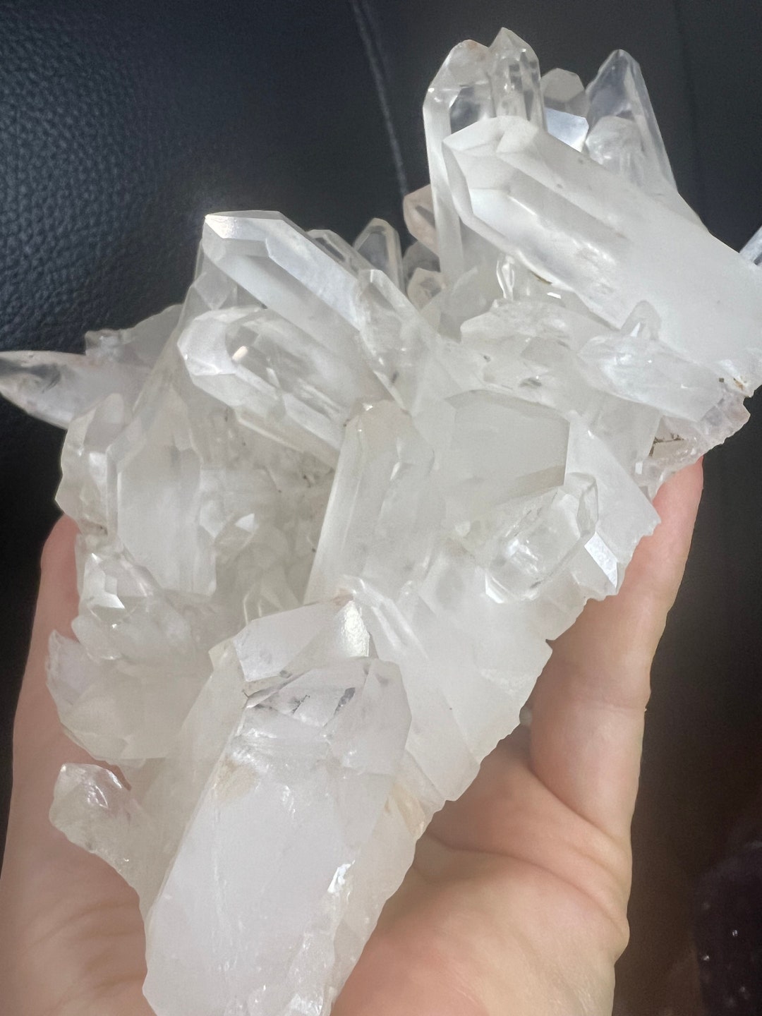 Clear Quartz Crystal Cluster 1 Pound 15oz - Etsy