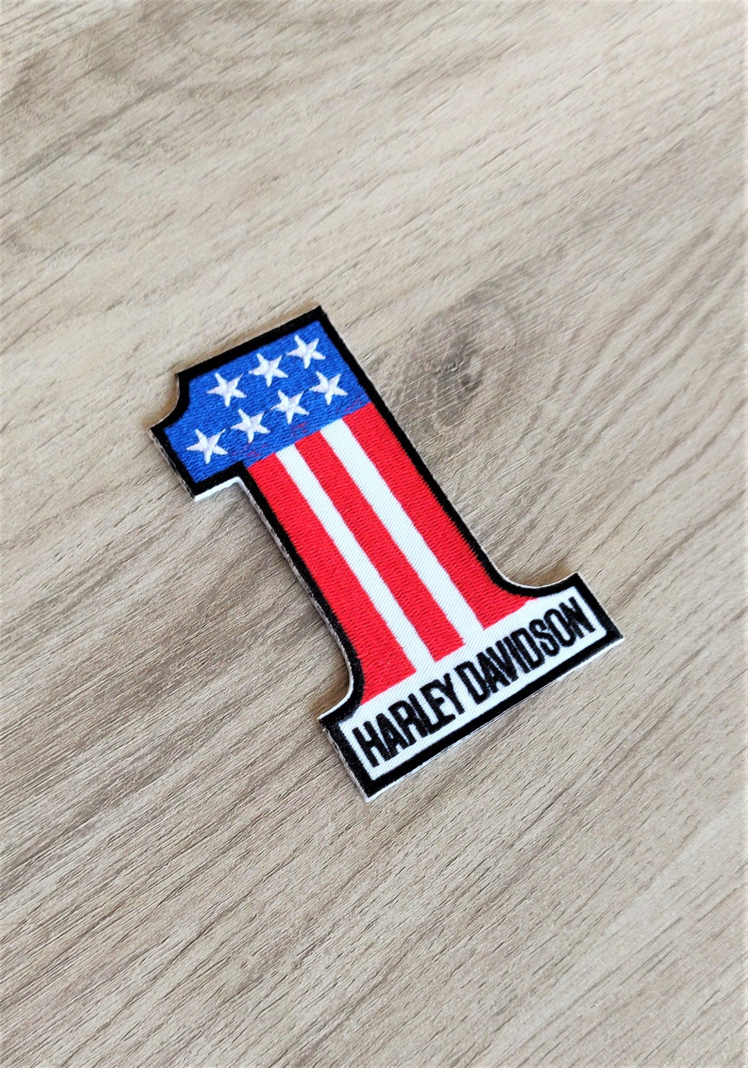 Patch HARLEY DAVIDSON Crest One USA 6.1cm X 10 Cm / 2.40 Inch X 3.94 ...