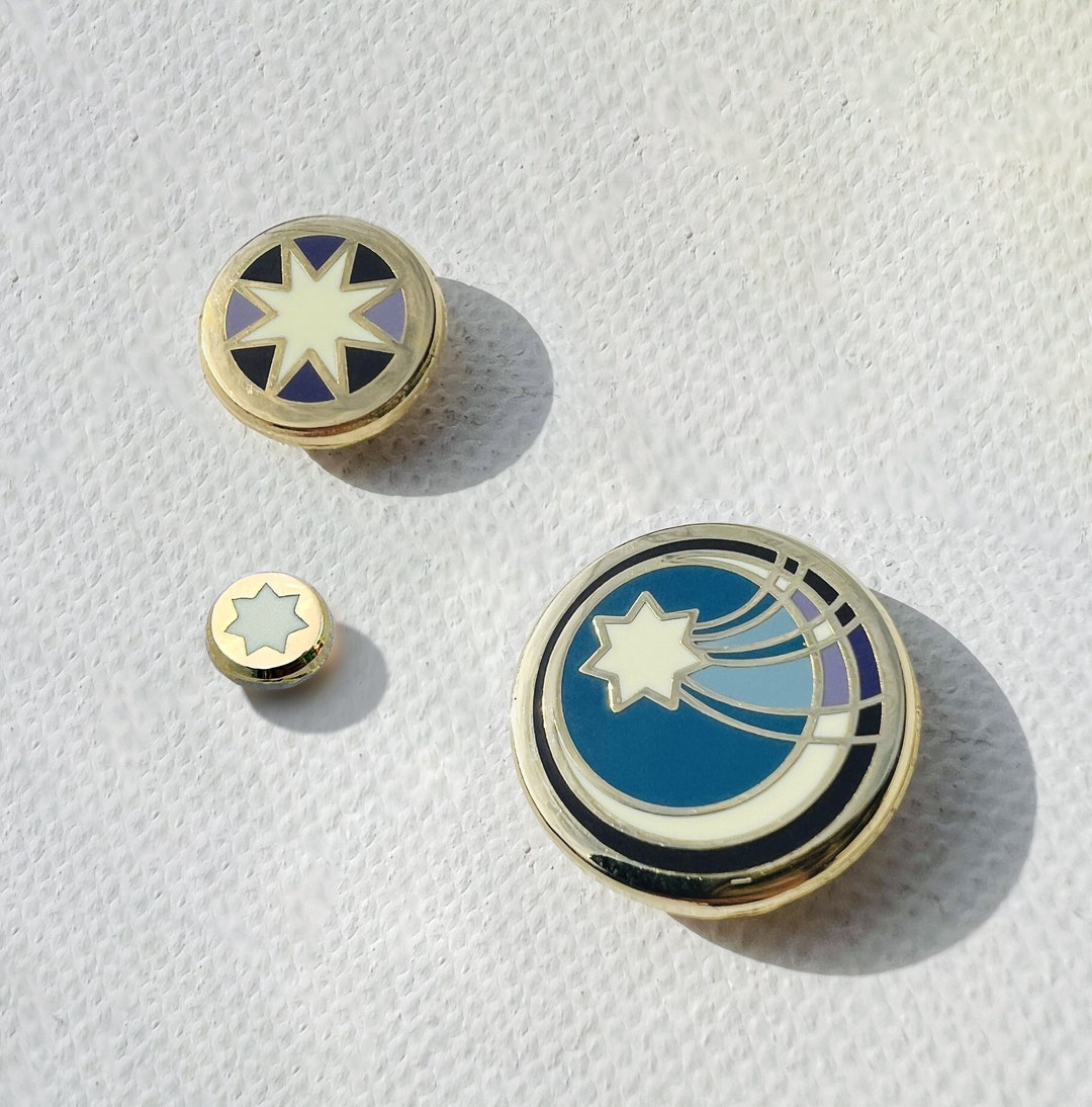 Celestial Enamel Pins | Stellae Collection - Space, Star, Galaxy Pins ...